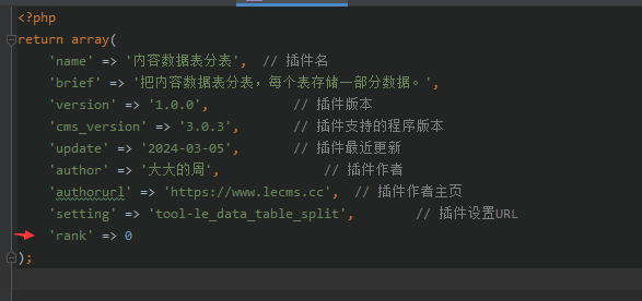 LECMS 插件（内容数据表分表 插件)-插件-Lecms 交流论坛